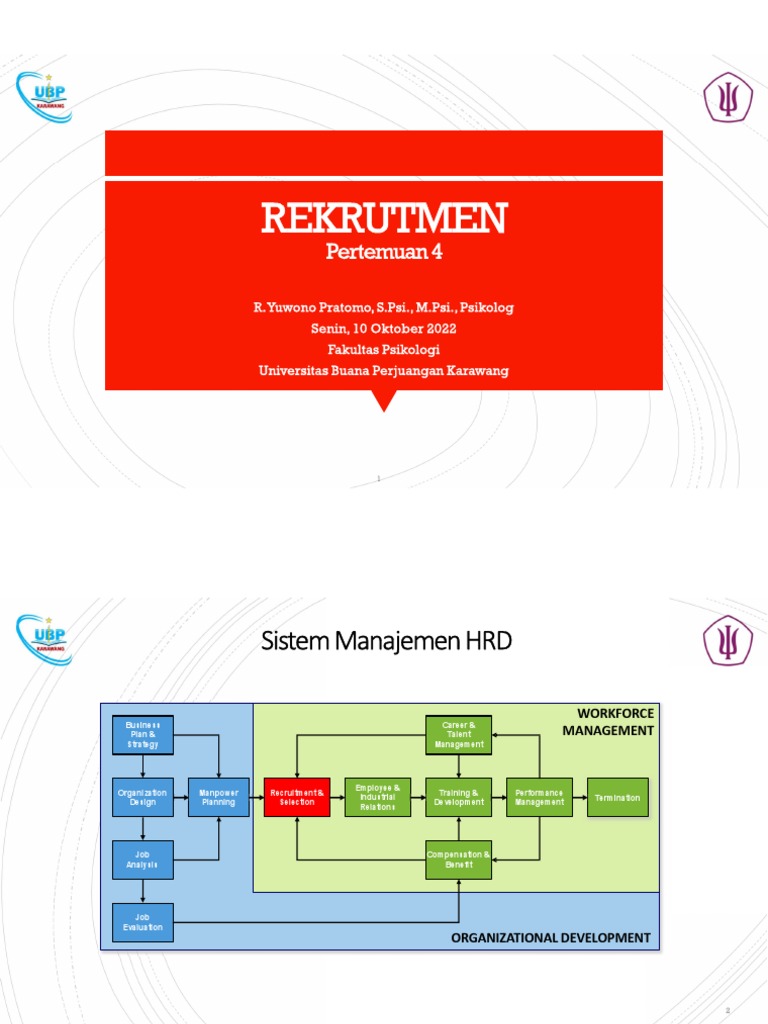 Rekrutmen | PDF