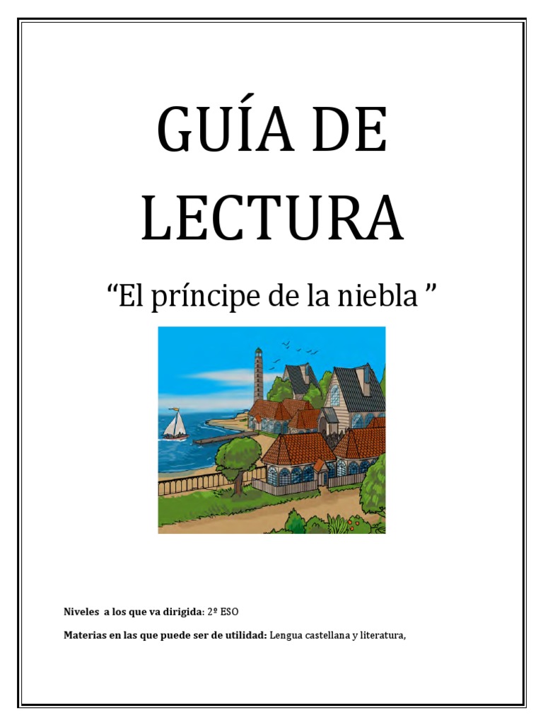 Guia Lectura El Príncipe de La Niebla | PDF | Clásicos | Ficción general