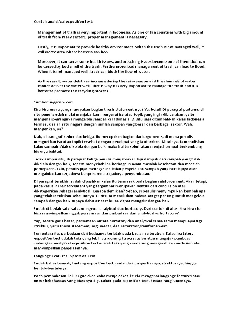 Analytical Text | PDF