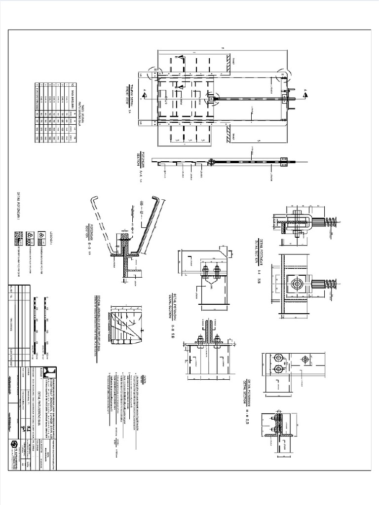 Contoh Desain Pintu Air | PDF