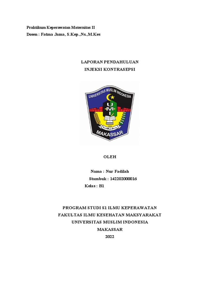 Panduan Injeksi Kontrasepsi KB Suntik | PDF | Sains & Matematika