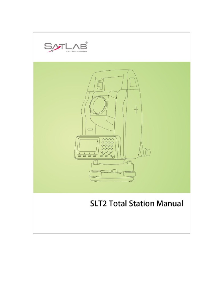 An Instruction Manual for Operating a Total Station: A Comprehensive ...