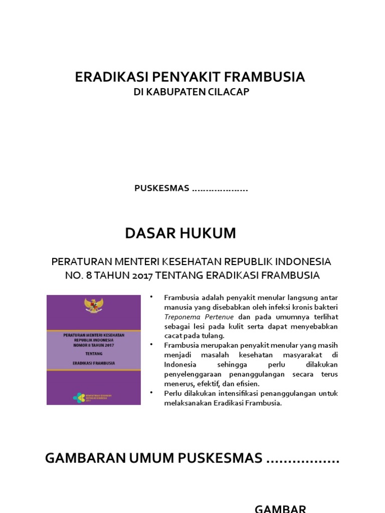 Outline PPT Frambusia PKM | PDF