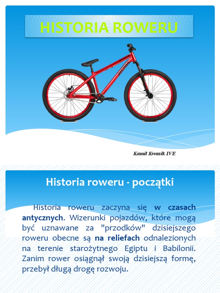 Historia Roweru | PDF