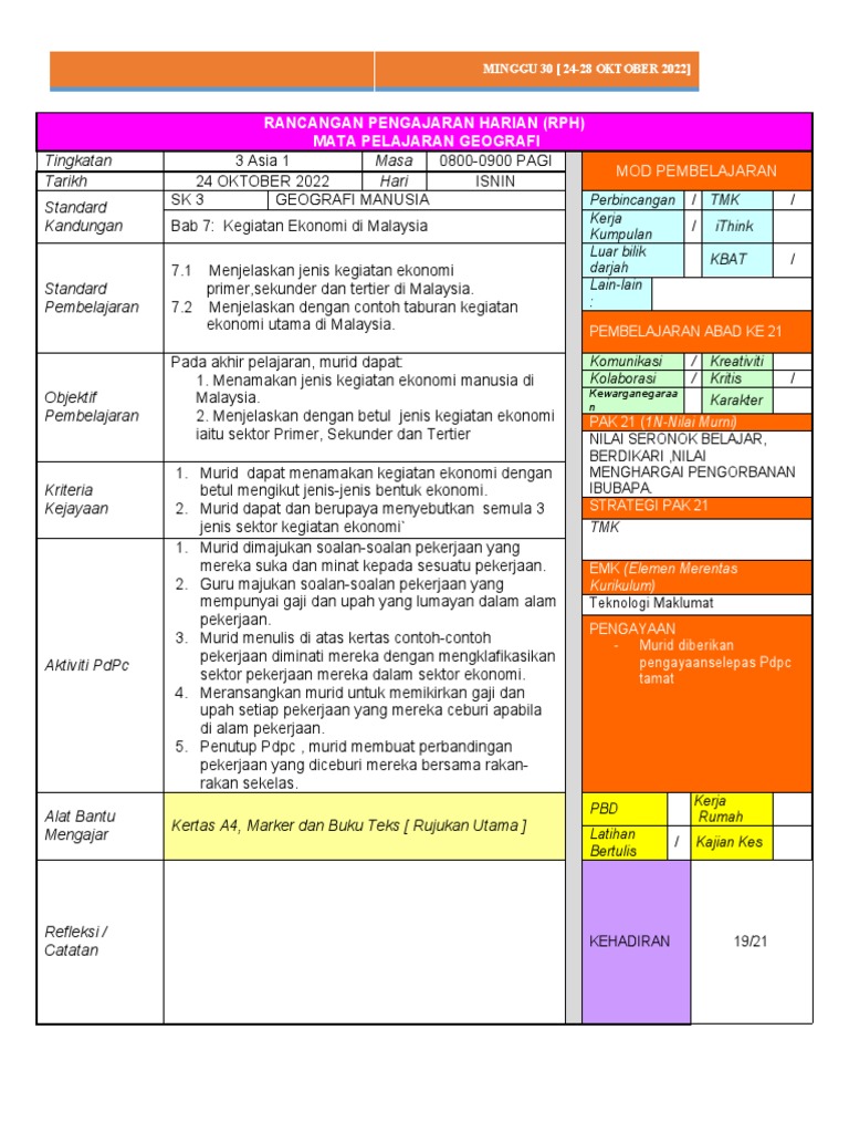 RPH T3 24 Okt (Cerap) | PDF