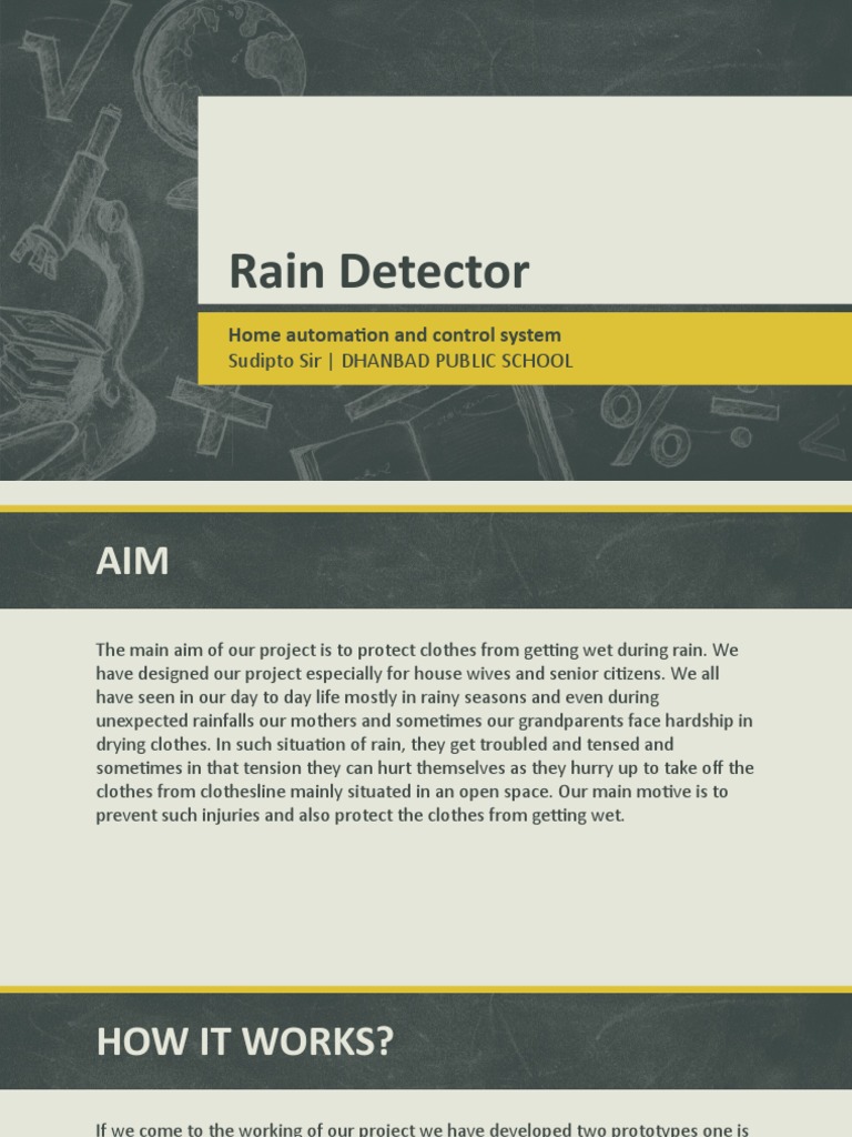 Rain Detector | PDF