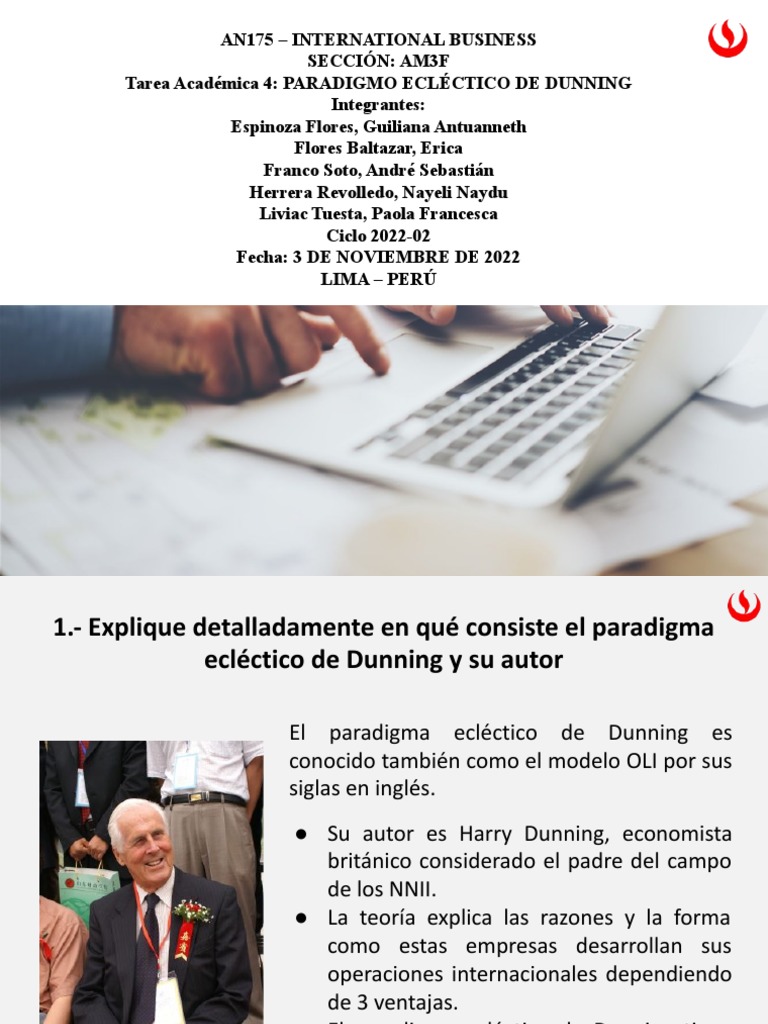 Paradigma Ecléctico de Dunning: Modelo OLI | PDF | Economias