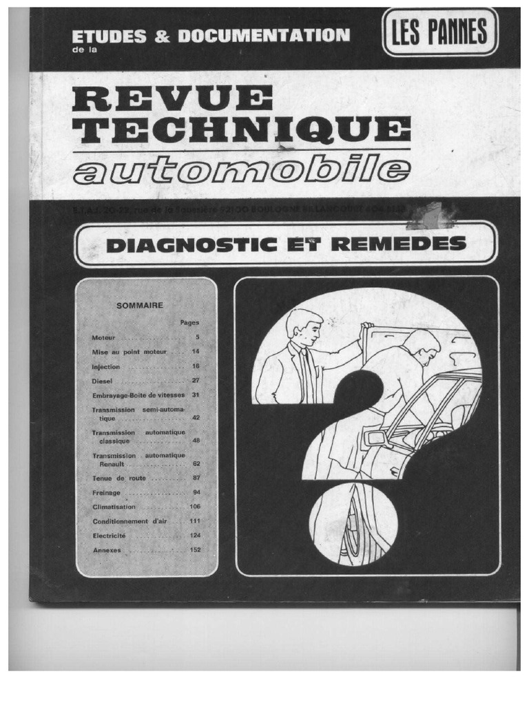 RTA - Diagnostic Et Rermèdes (Automobile) | PDF