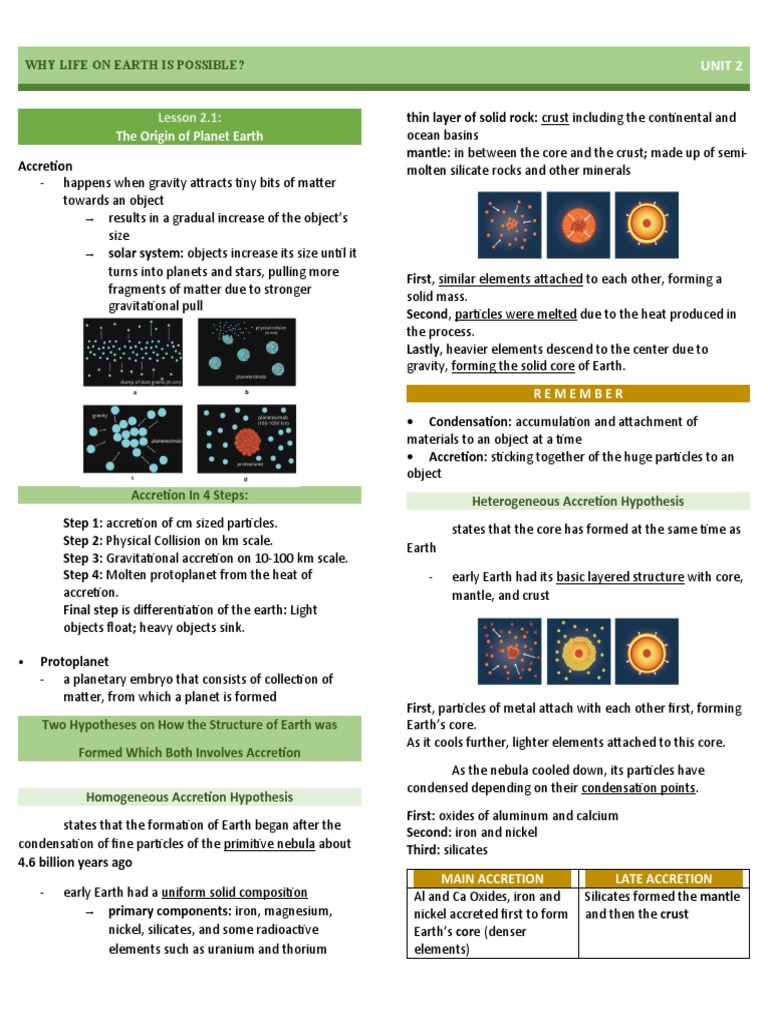 Earth Sci Ence: Why Life On Earth Is Possible? | PDF | Atmosphere ...