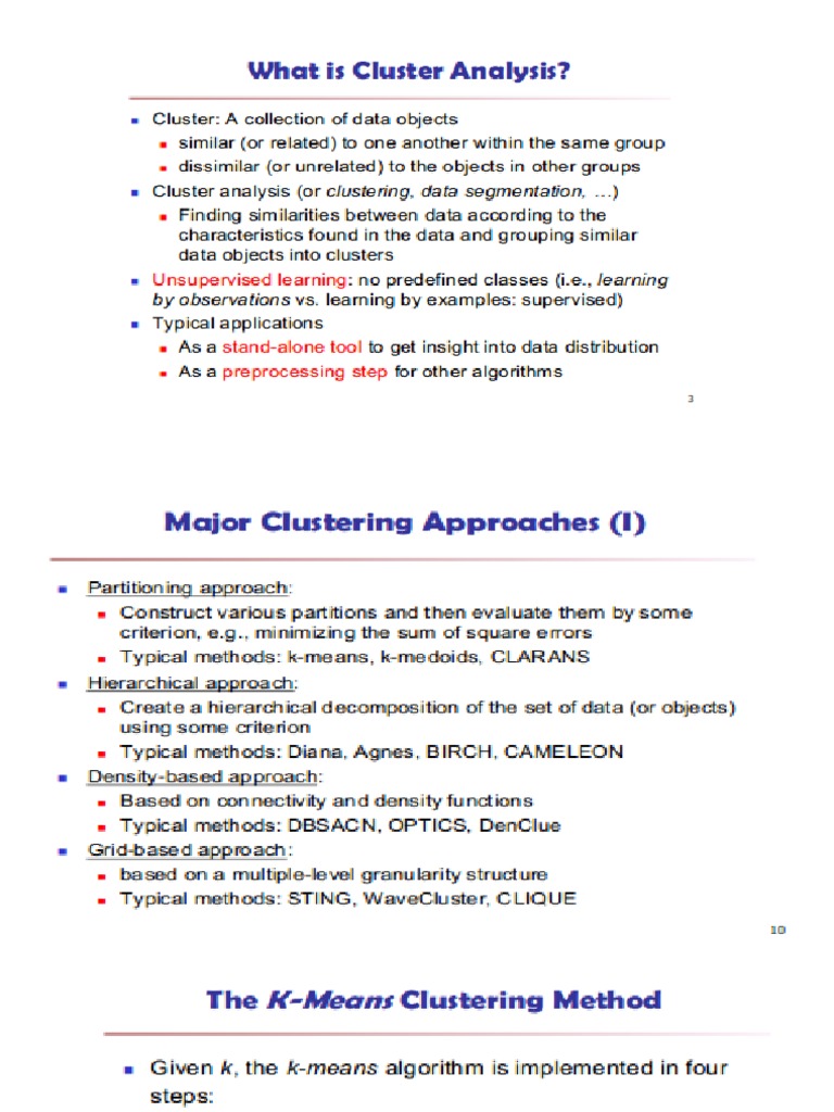 Module - 4 K Means Clustering | PDF