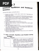 Rotational Dynamics Notes Class 12 | PDF