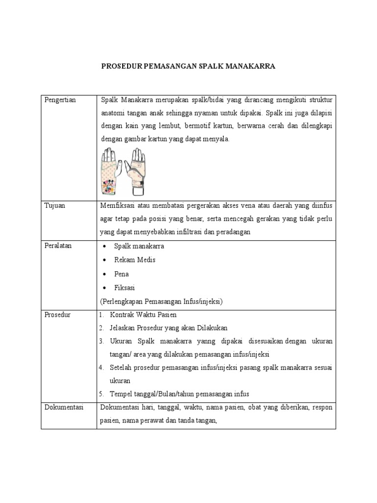 Prosedur Pemasangan Spalk Manakarra | PDF | Sains & Matematika | Komputer