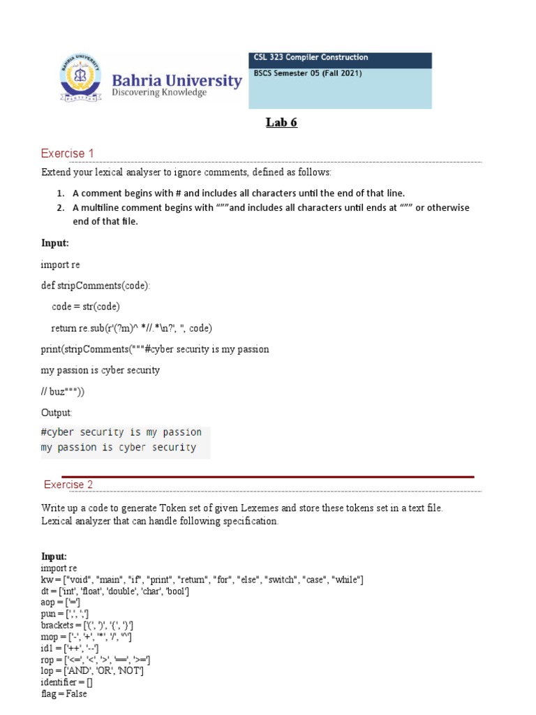 Lab 6 | PDF | Software | Programming Paradigms