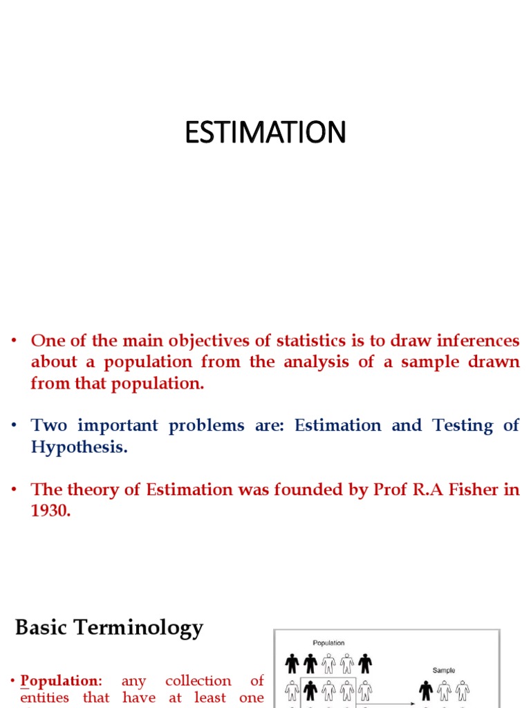 Psp Unit 6 Estimation Theory Pdf Pdf Estimator Estimation Theory 6521