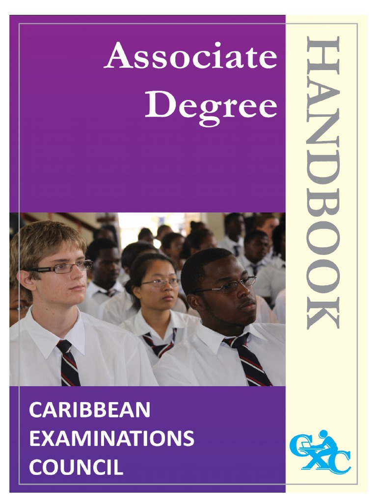 CXC Associate Degree Handbook Revised July 2017 | PDF | Educational ...
