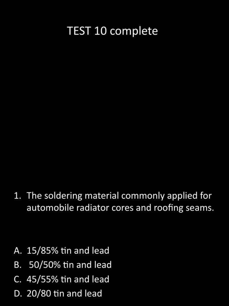 Test | PDF | Construction | Welding
