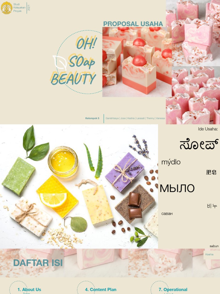 Kelompok Usaha - 5 - Soap Workshop | PDF