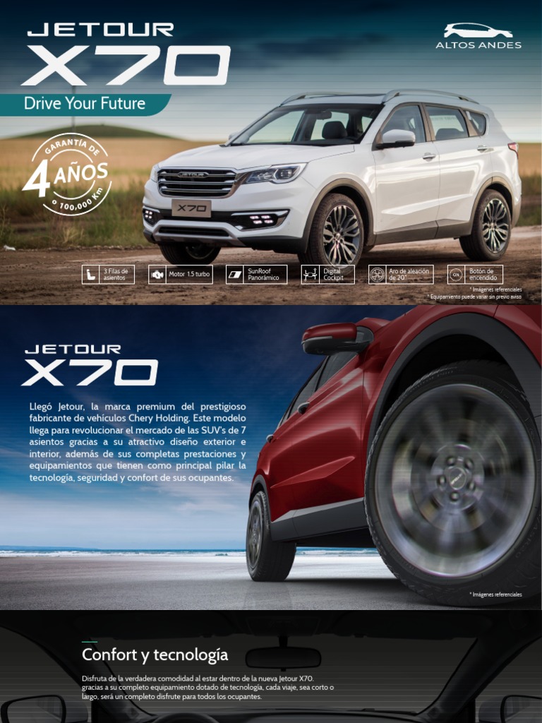 CATÁLOGO JETOUR cs5 | PDF