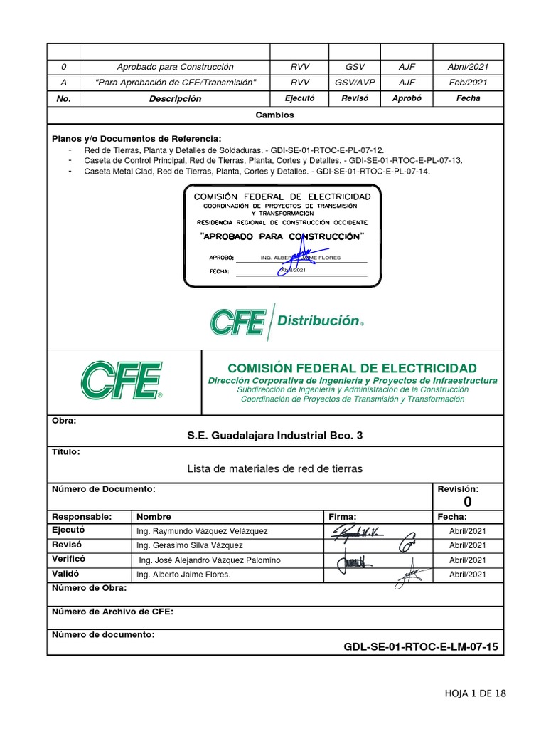 Gdi Se 01 Rtoc e LM 07 15 | PDF | Cobre | Tornillo