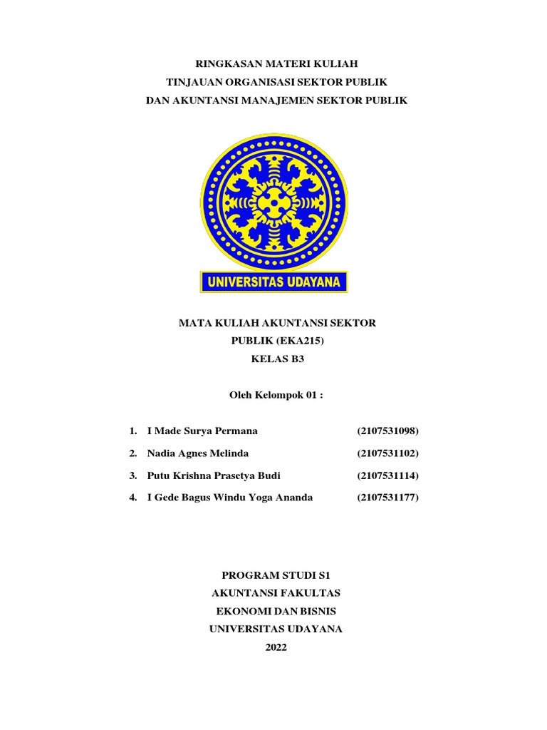 Kelompok 1 - RMK 1&2 | PDF | Bisnis