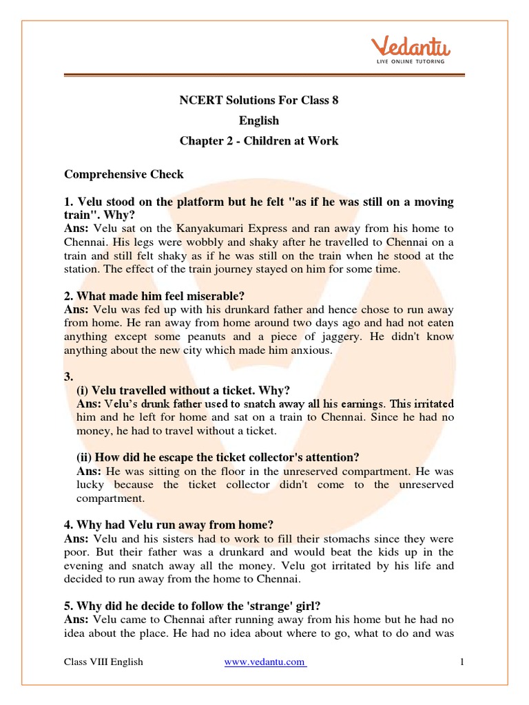 Children at Work | PDF