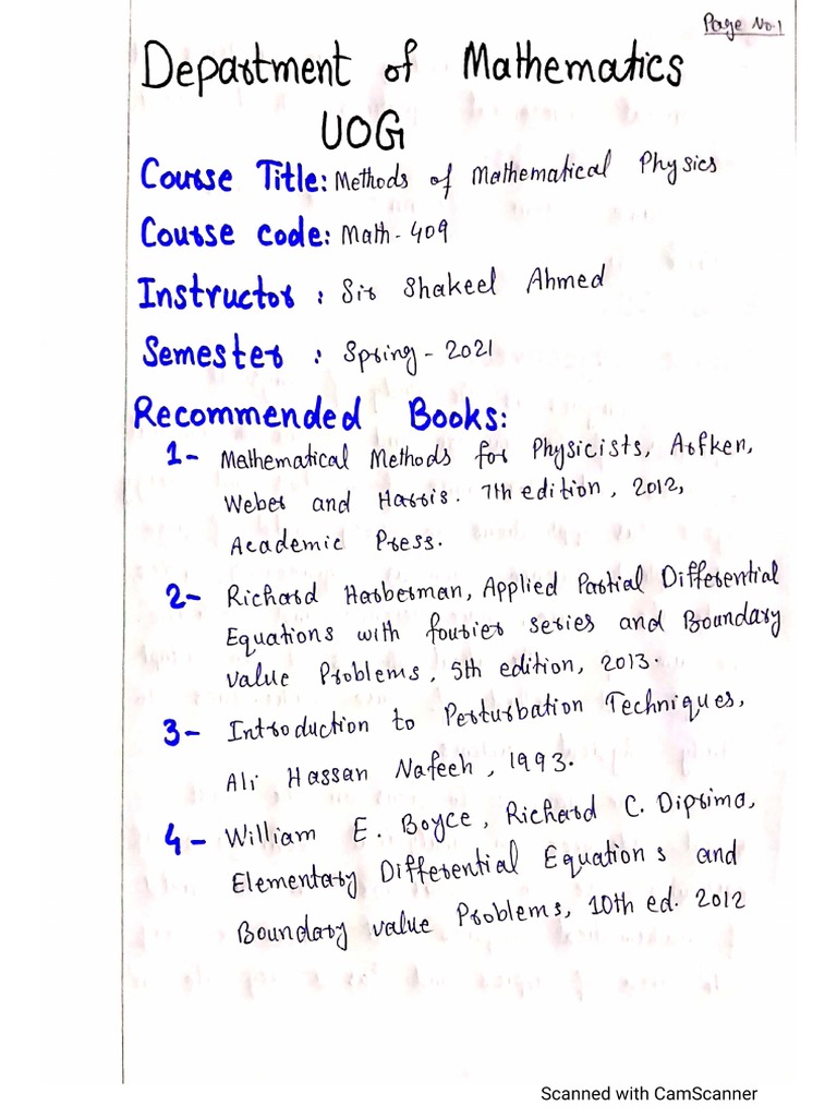 MMP Complete Lectures Arslan Student | PDF