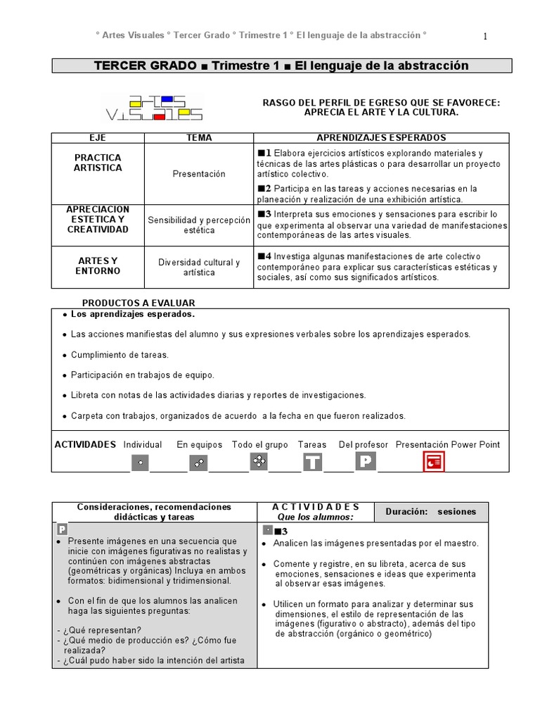 T1 El Lenguaje de La Abstracciòn | PDF | Arte abstracto | Geometría