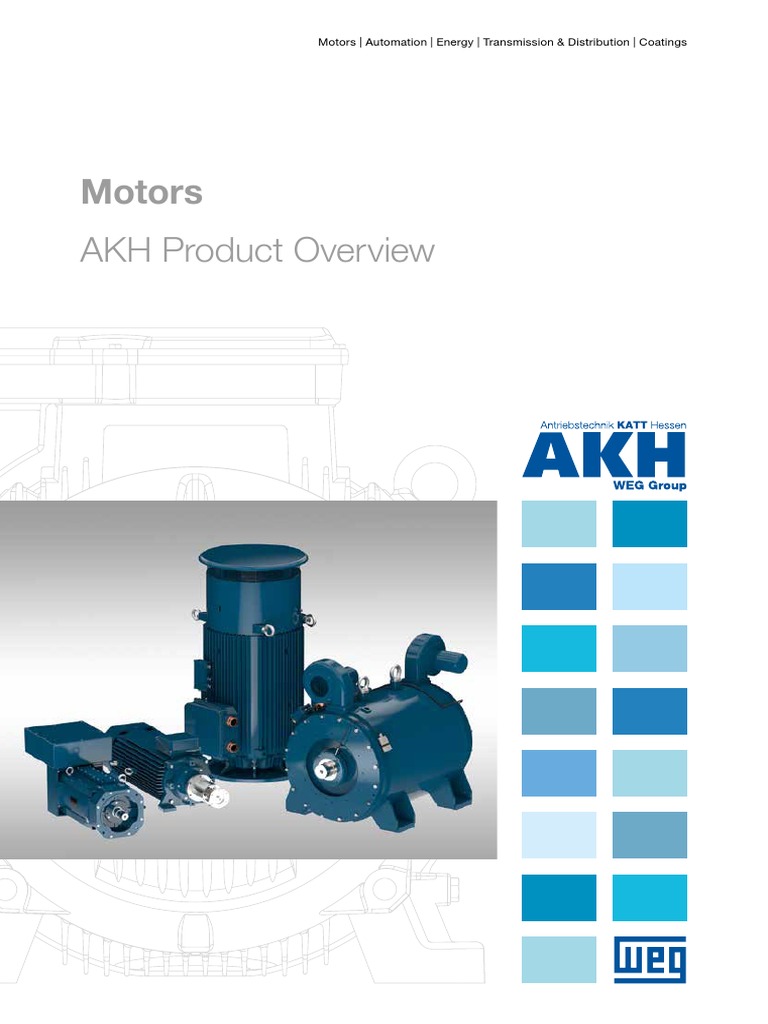 AKH Electric Motors Overview | PDF | Electric Motor | Engines