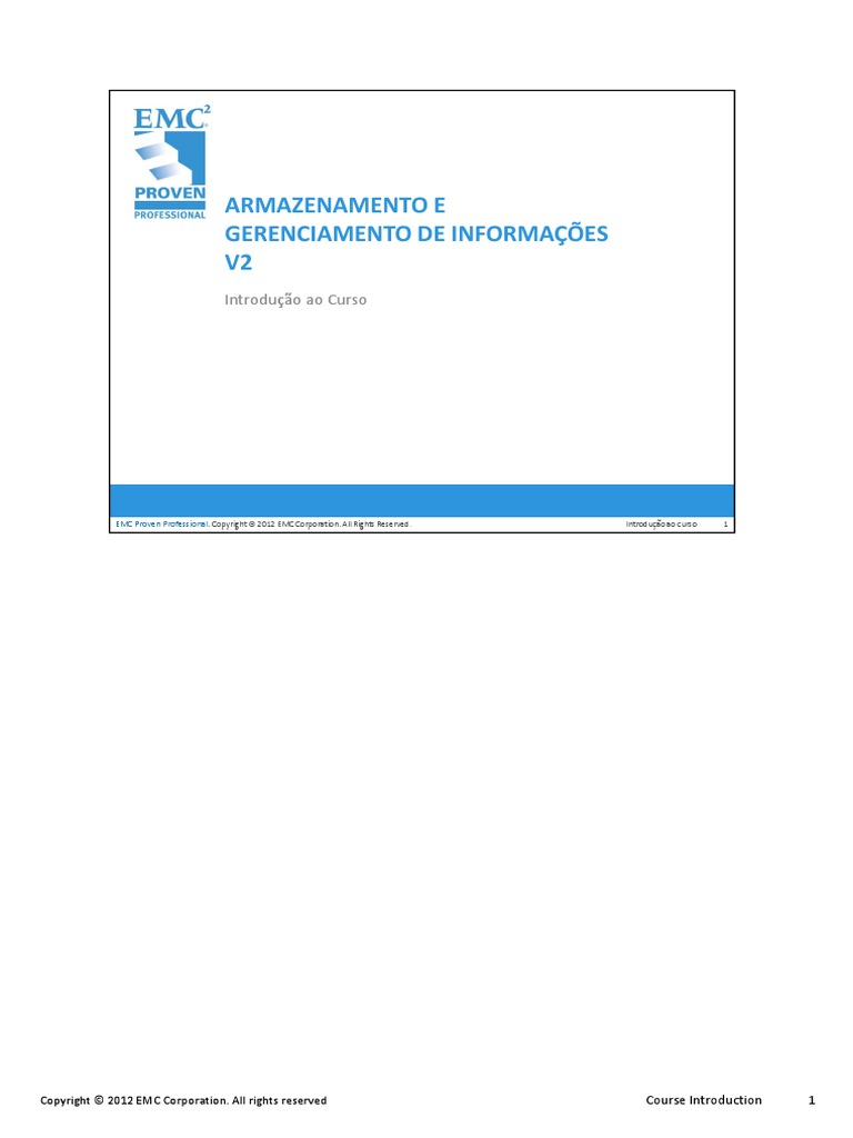 Armazenamento e Gerenciamaneto | PDF | Big Data | Armazenamento de ...