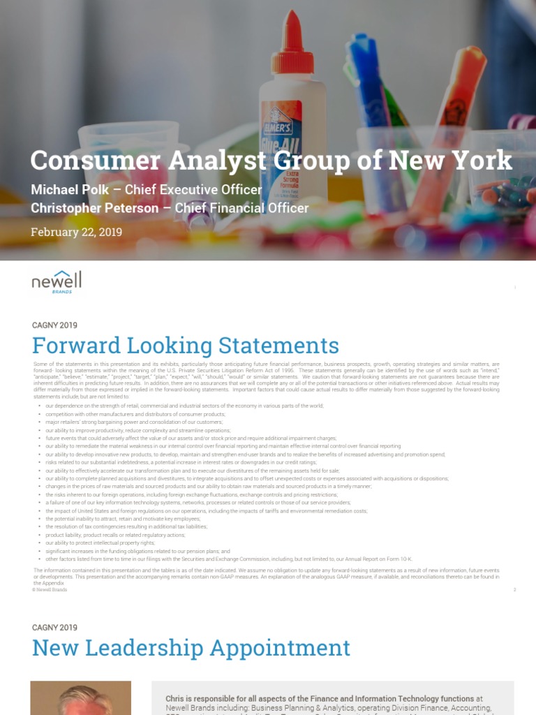 2019 CAGNY Conference Presentation | PDF