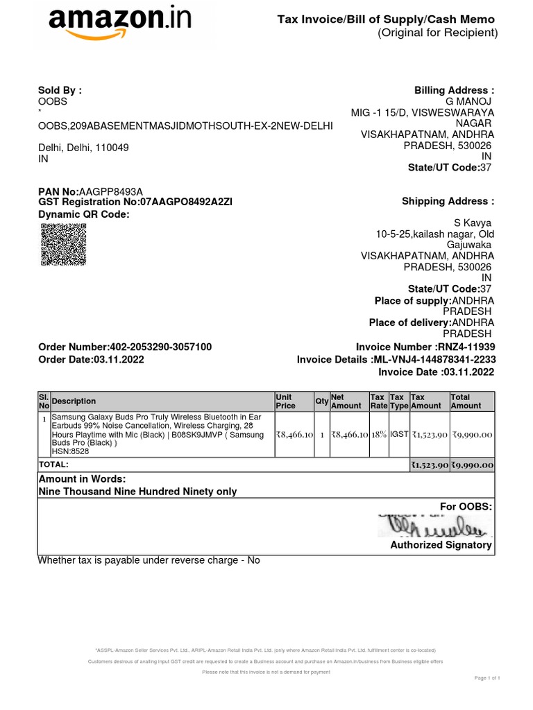 invoice (3) | PDF | Invoice | Government Finances