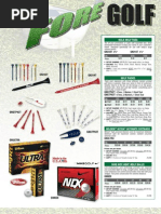 Modern Sport and Chemistry: What A Golf Fanatic Should Know | PDF | Materials