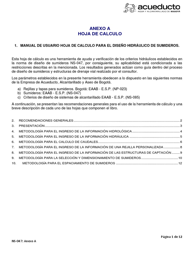 Anexos NS-047 | PDF