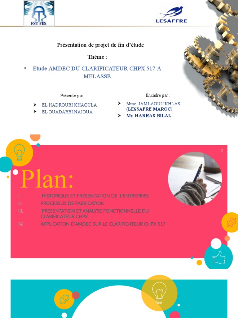 Presentation De Pfe Pdf Ingénierie Mécanique
