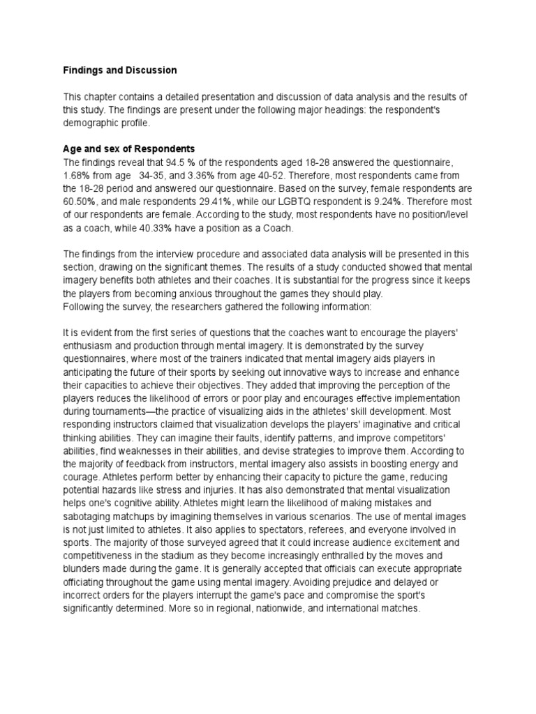 Finding and Discussion | PDF