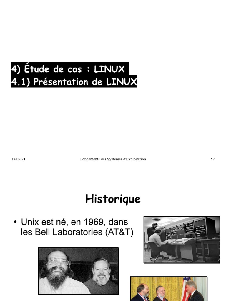Section3 Présentation Linux | PDF