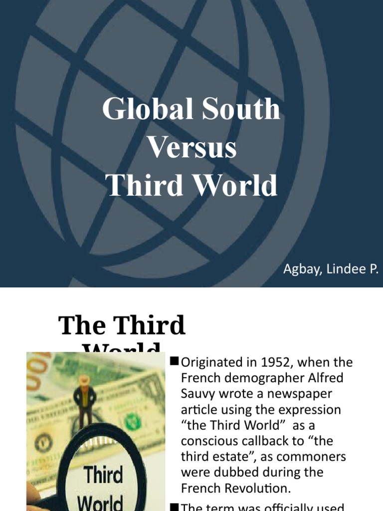 Global South Vs Third World | PDF