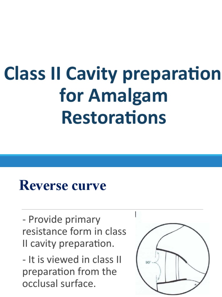 Class Ii Cavity Preparation 2 Pdf Tooth Enamel Dentin