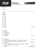 Geogs Gr11 Task 1 Mapwork Memo 2025 | PDF | Image Resolution | Earth ...