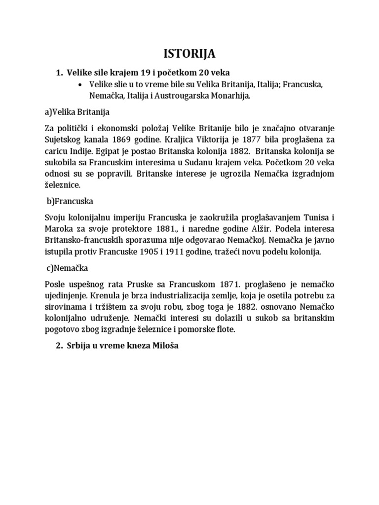 ISTORIJA | PDF