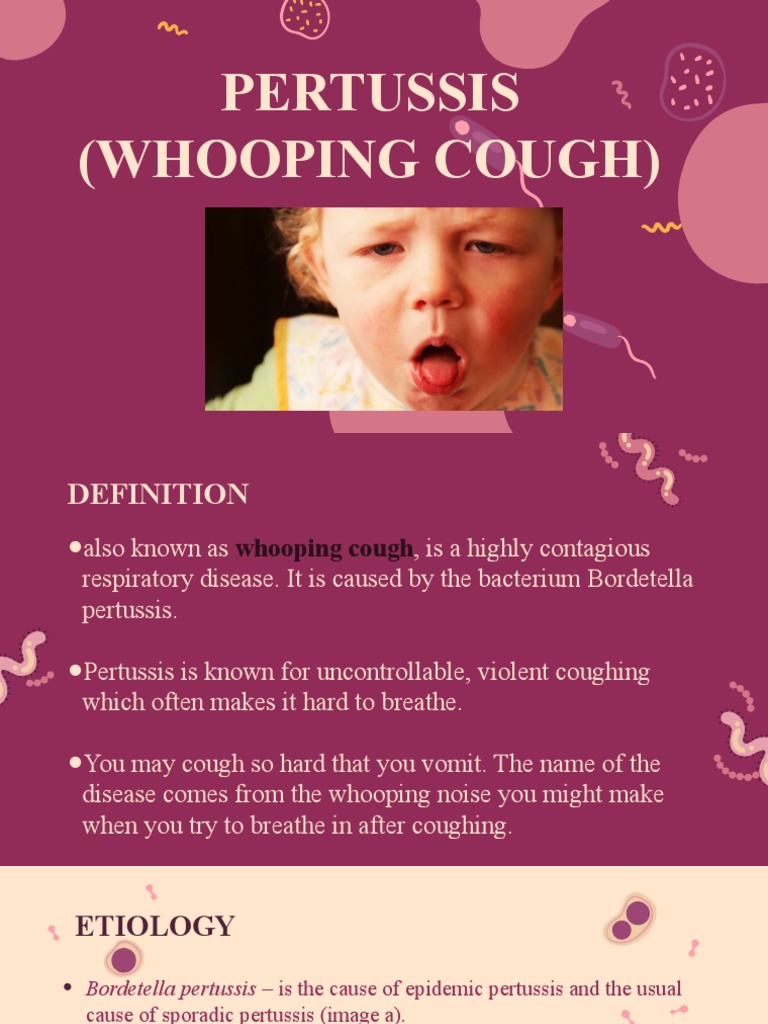 Pertussis CHN Output | PDF | Cough | Animal Diseases