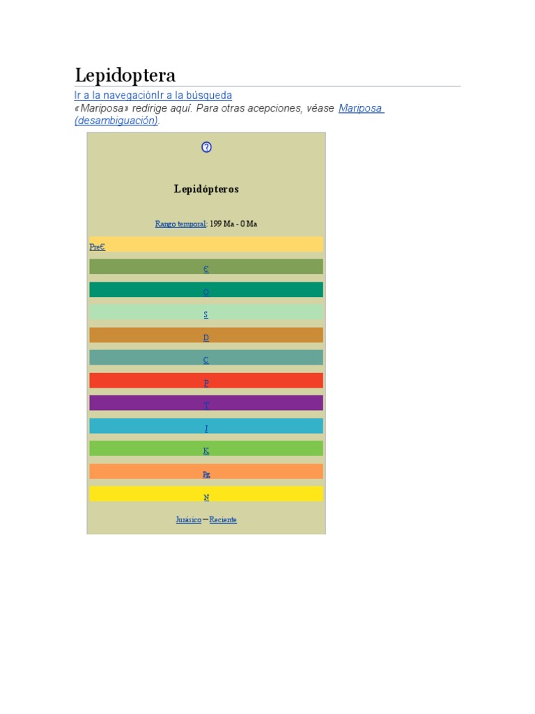 Lepidoptera | PDF | Lepidópteros | Insectos