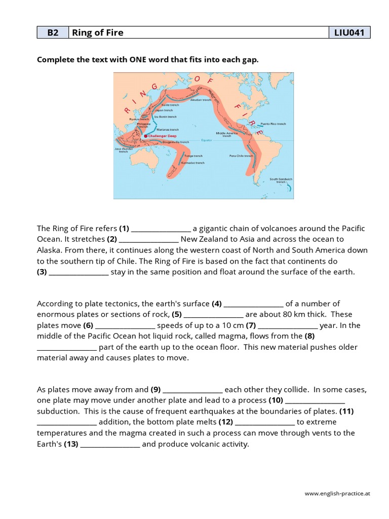 Geology: Understanding the Ring of Fire | PDF | Science & Mathematics ...