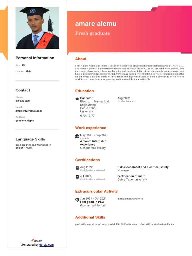 My CV | PDF