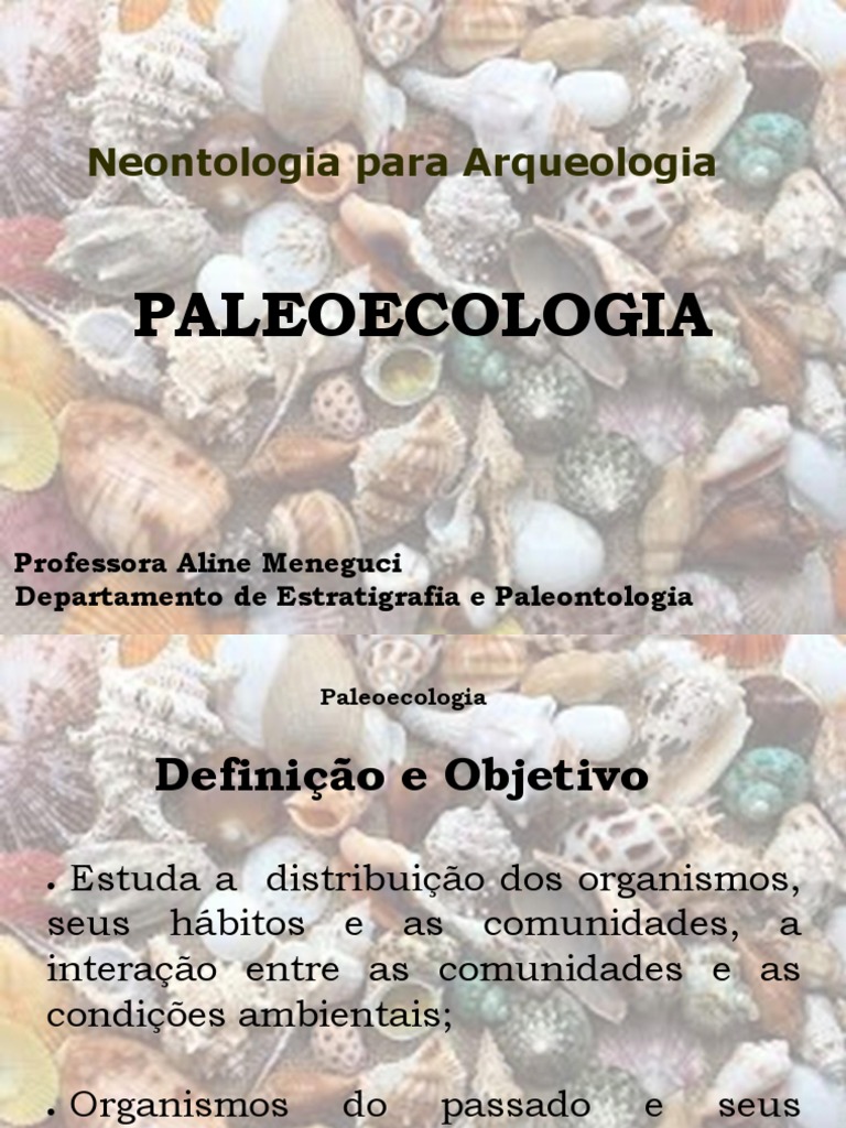 Fundamentos da Paleoecologia | PDF | Ecologia | Água