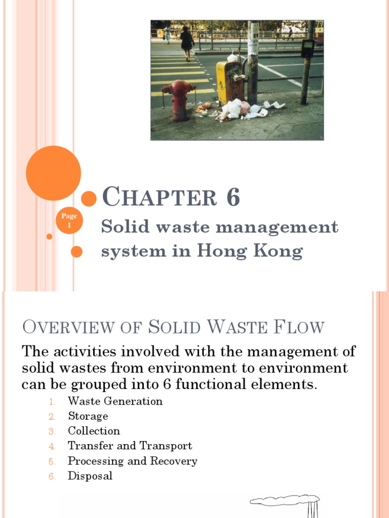 Chapter 6-Solid Waste Management | PDF