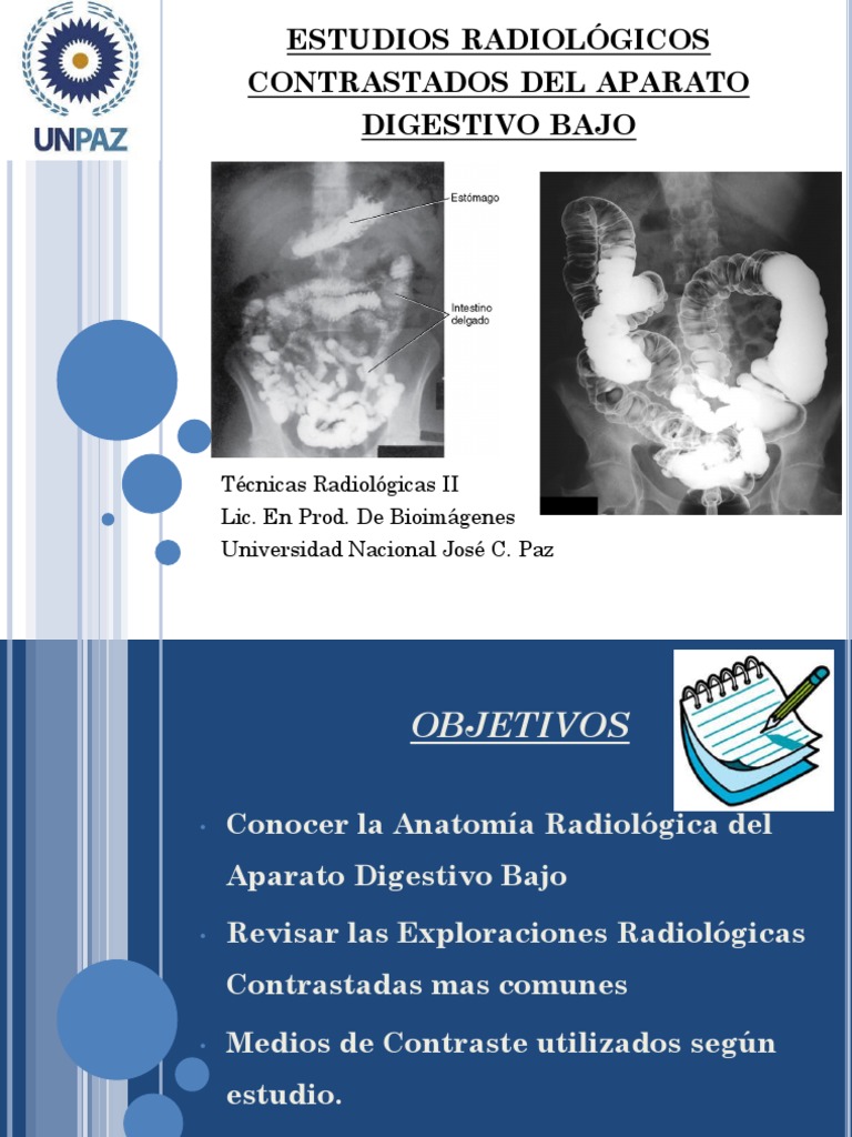 Estudios Radiológicos Contrastados Digestivos | PDF | Sistema digestivo ...