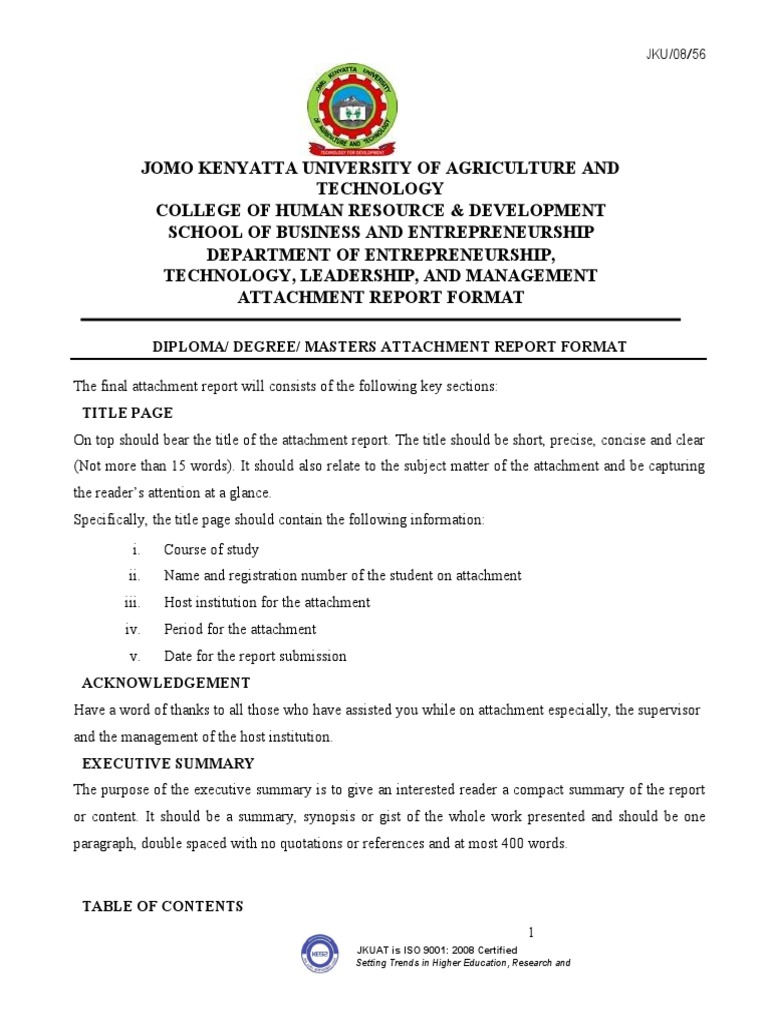 ATTACHMENT-REPORT-FORMAT ETLM | PDF