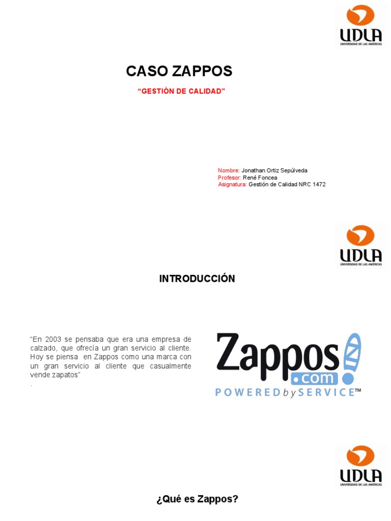 Zappos: Modelo de Servicio al Cliente | PDF | Marca | Cliente