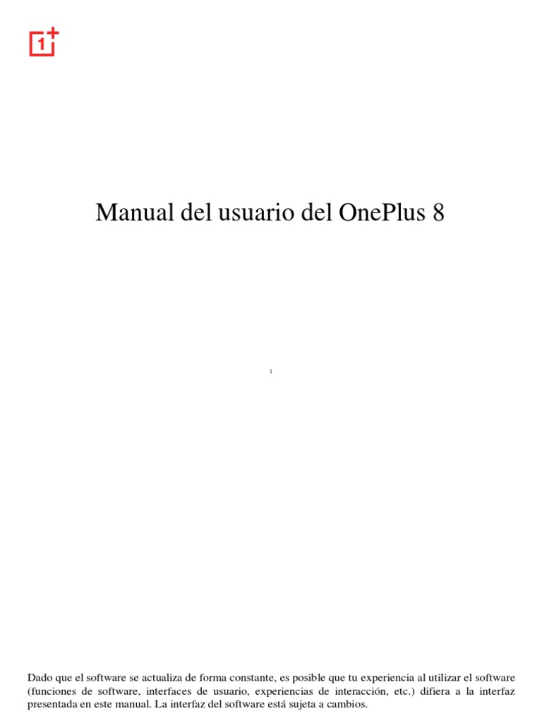 OnePlus 8 User Manual Spanish | PDF | Punto de acceso inalámbrico ...